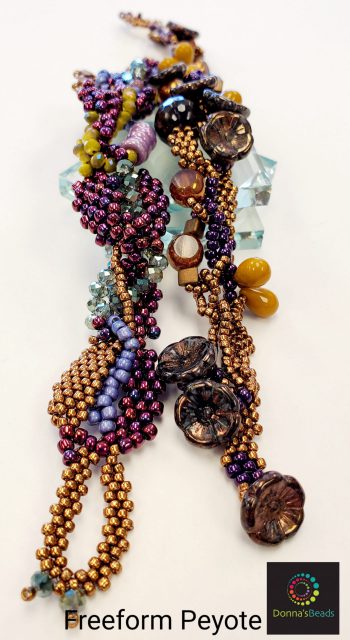 Learn Freeform Peyote November 7th - Donna's Beads